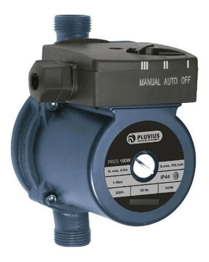 Bomba Presurizadora 100 W Automática 2 Baños Pluvius Pres100