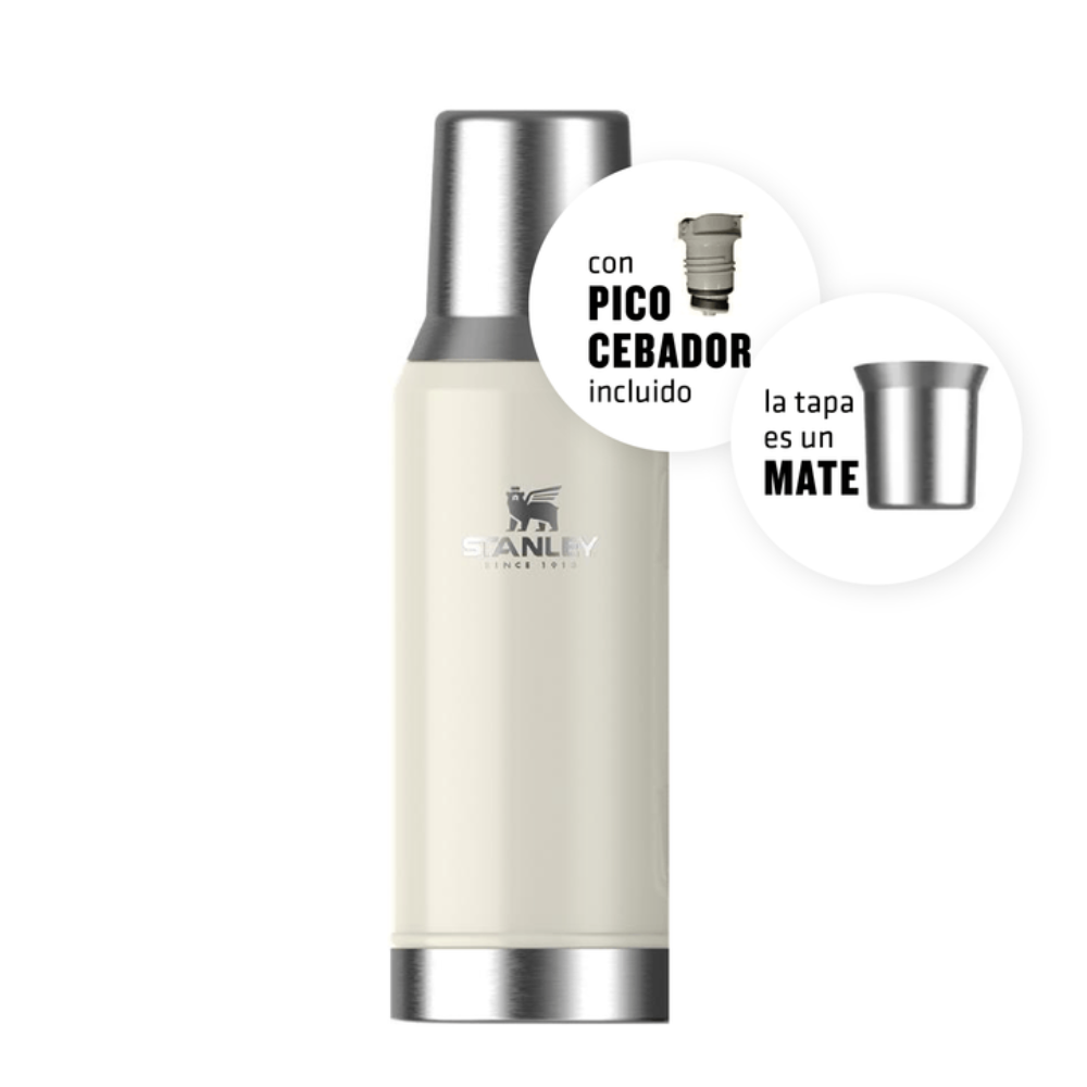 Termo Stanley Mate System 800ml c/ Tapón Pico Cebador