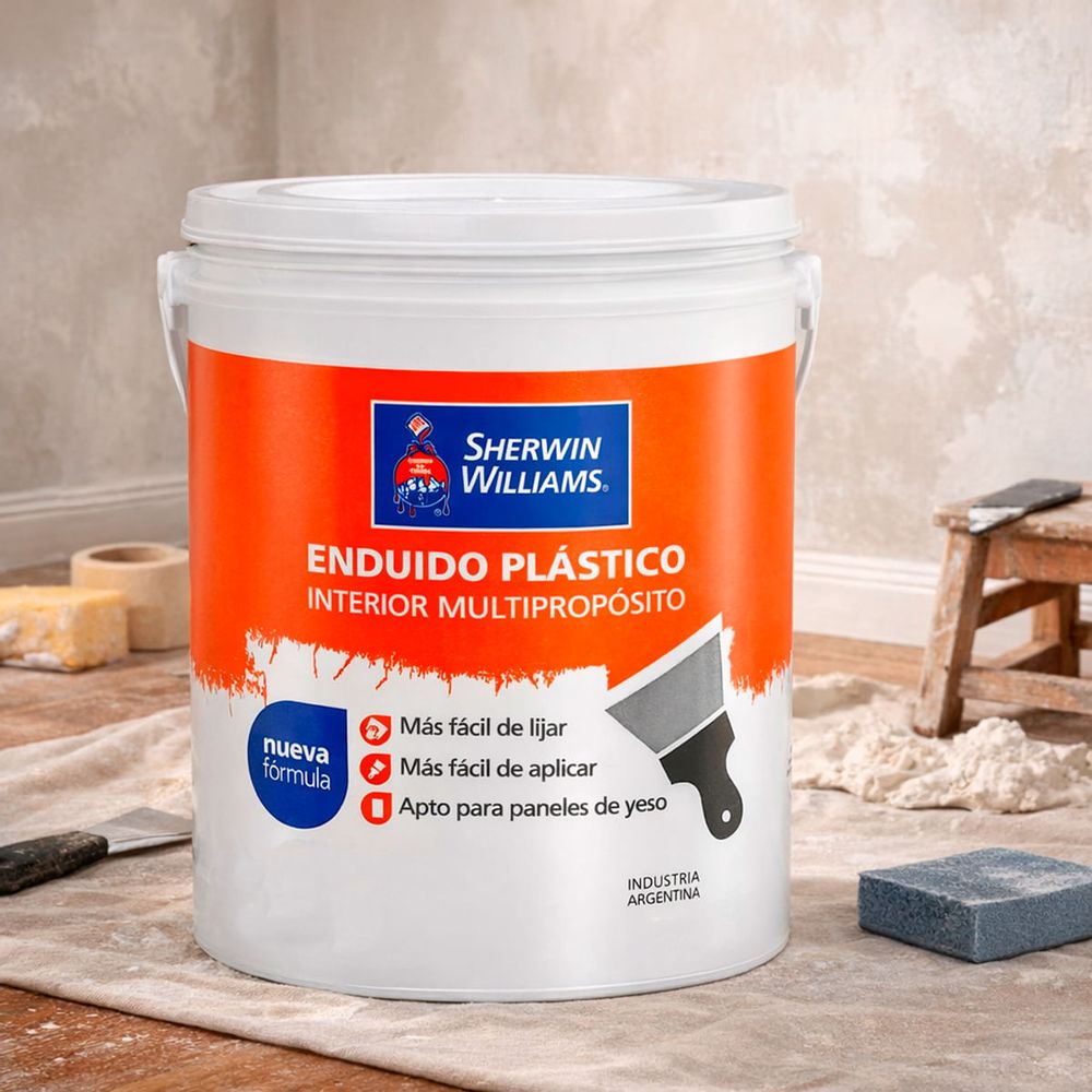 Enduido Plastico Interior 20 Lts Sherwin Williams