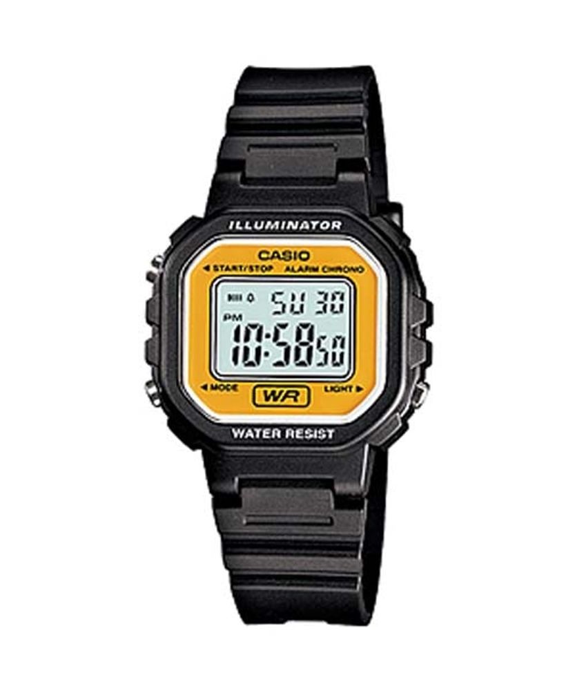 Reloj Casio LA-20WH-9A-Negro con Amarillo