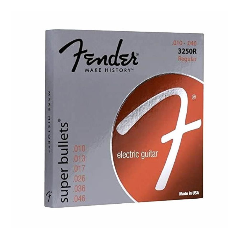 Encordado Fender 3250LR Super Bullets Nickel Plated 10-46
