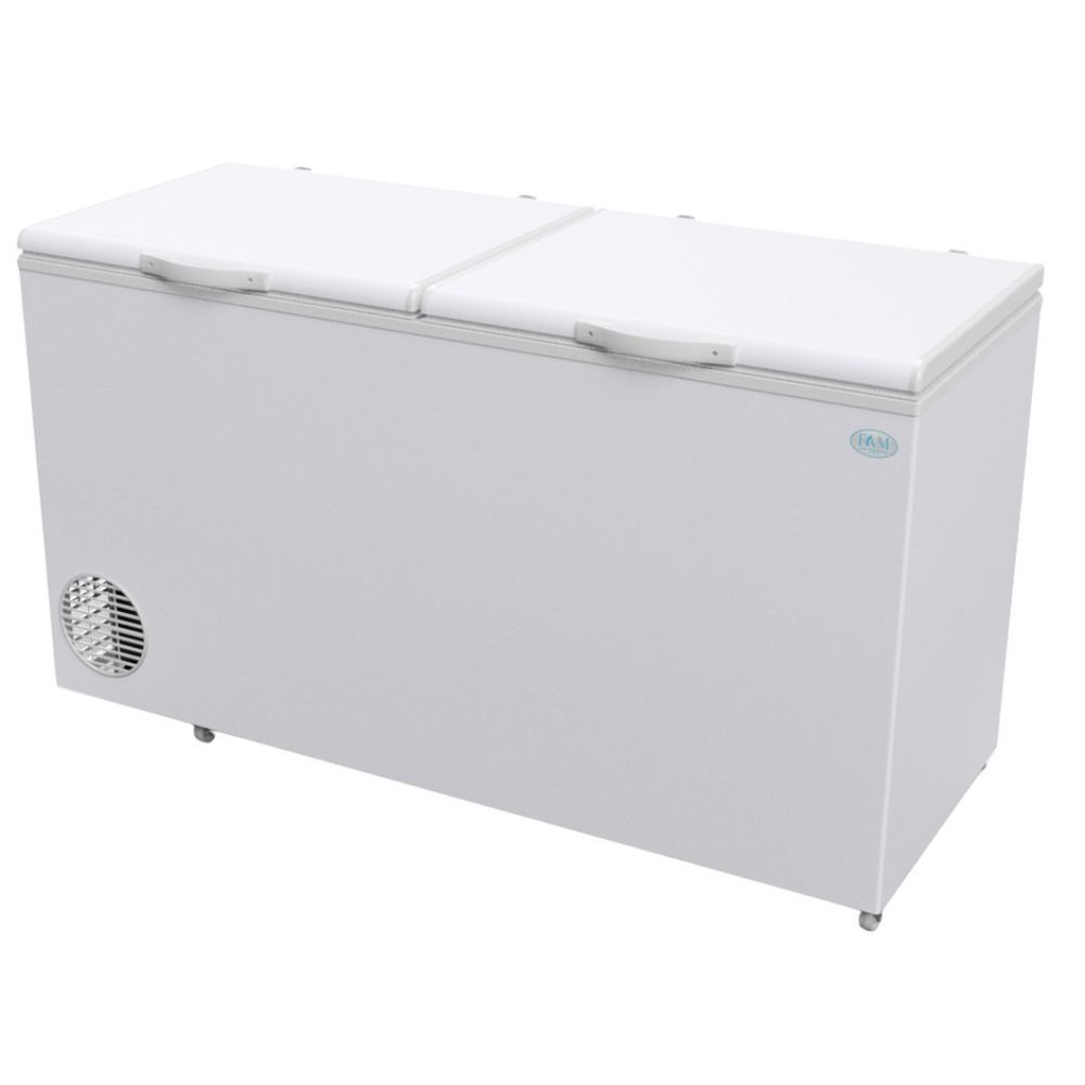 Freezer Horizontal de Pozo Fam F510dg 500 Lts Funcion Dual Blanco