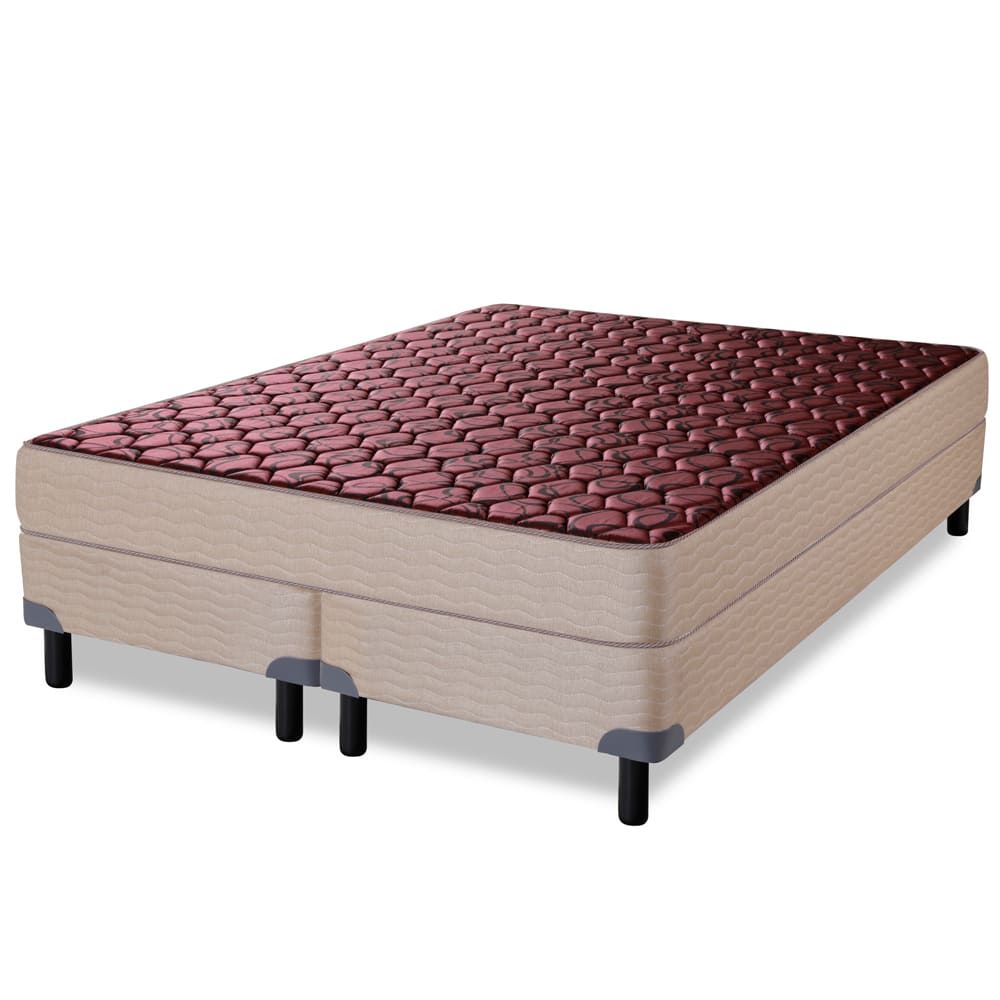 Sommier y colchón de Espuma de Alta densidad Queen Size Zafiro Bremen ...