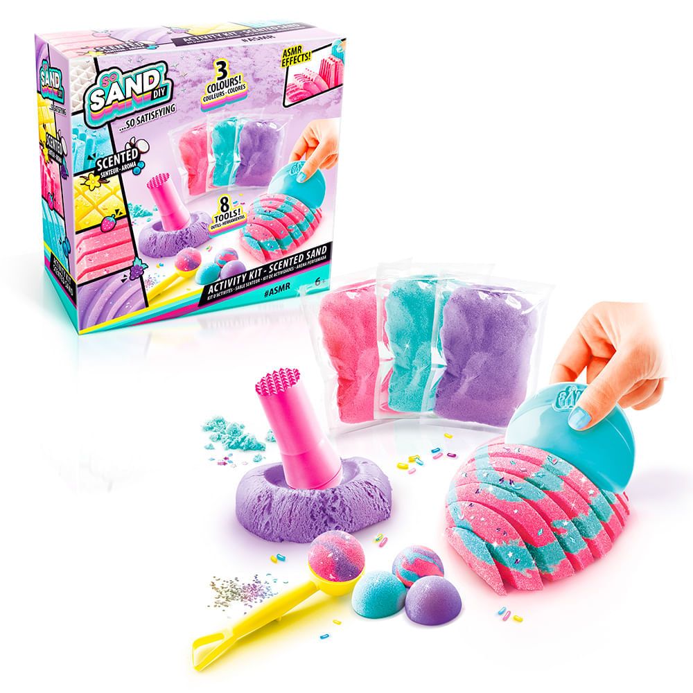 Playset 21cm Activity Kit Scented Sand