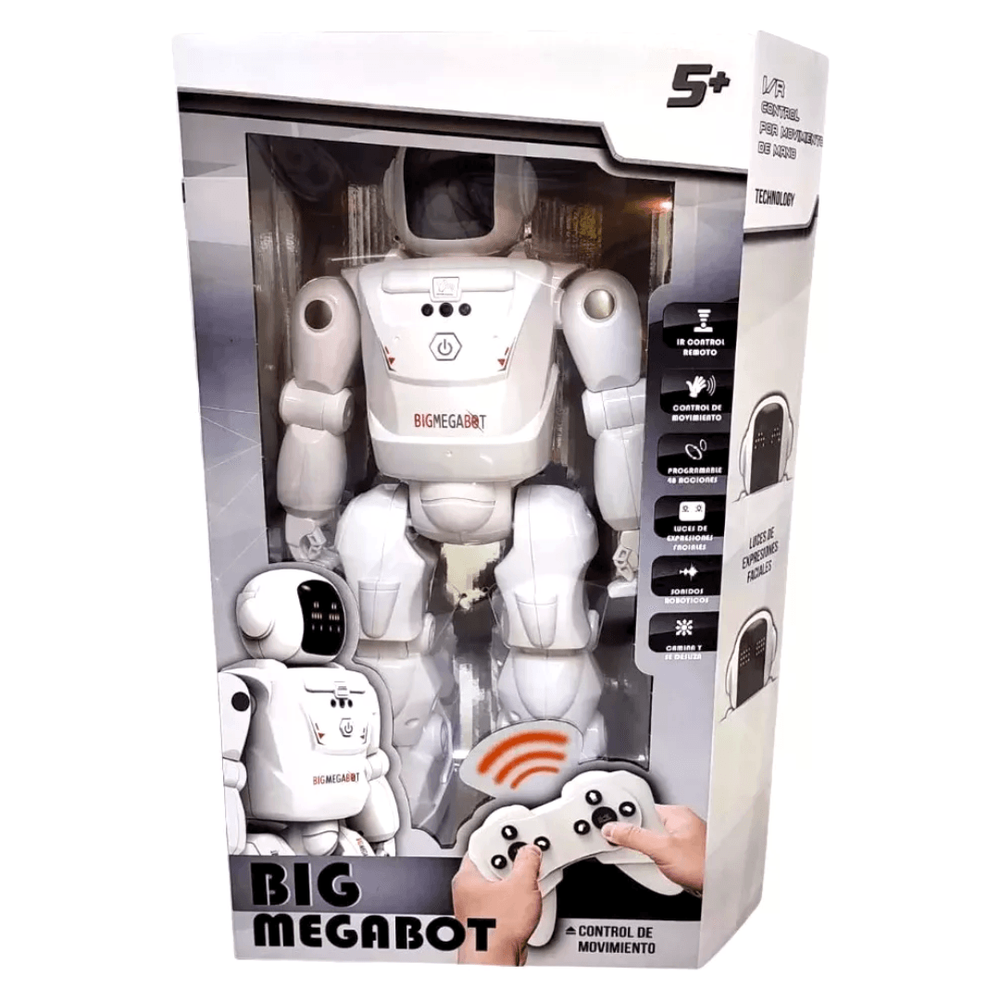 Big Megabot Robot Inteligente A Control Remoto Next Point - RC2108