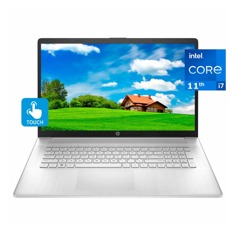 Hp Core i7 11va Gen 17.3 HD+ TOUCH / Notebook 512 SSD + 32gb