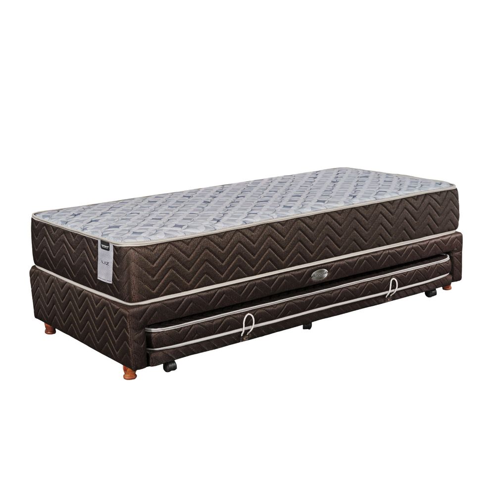 Sommier Springwall DUO 90x190 c/Carro y Colchón