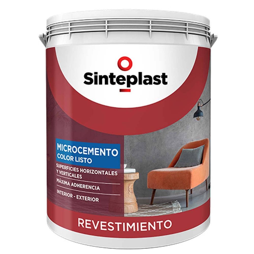 Revestimiento Recuplast Microcemento Gris Claro 20kg Color