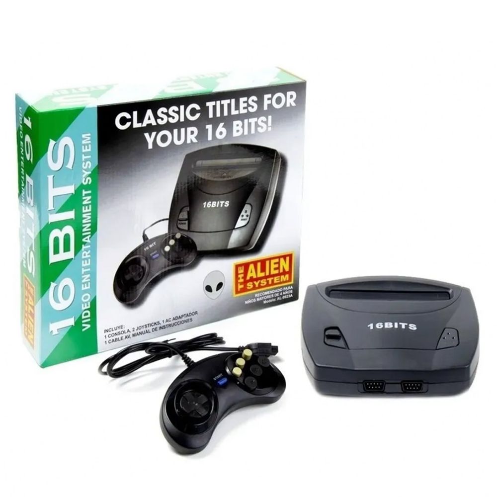Consola Sega 16 Bits Alien Classic Titles