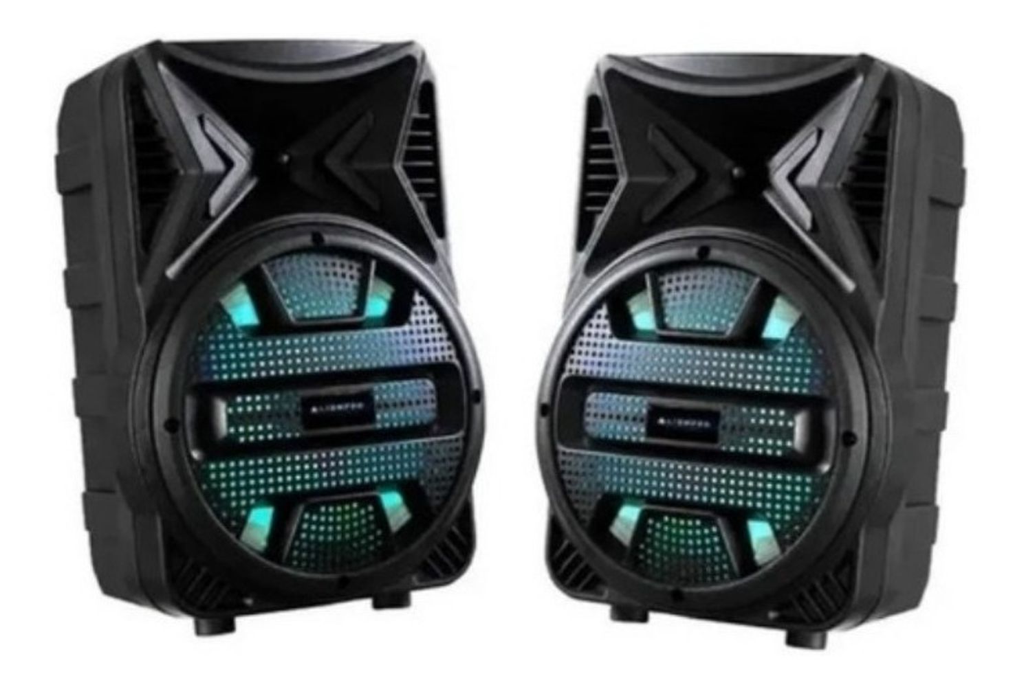 Parlante Portátil Alienpro Geminis Combo X2 Bluetooth 400w