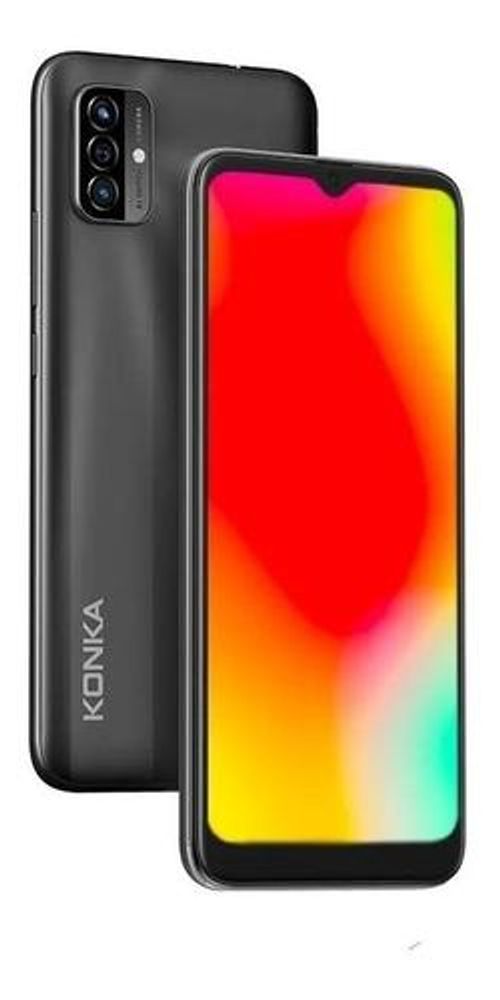 Celular Konka Indus 32/3GB Dual Sim Negro