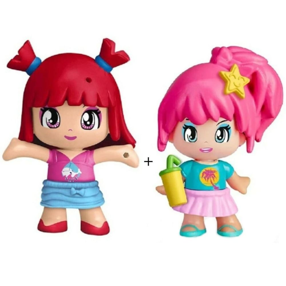 Muñeca Pinypon Individual Serie 11 + Pinypon Serie 12 Con Accesorios ...