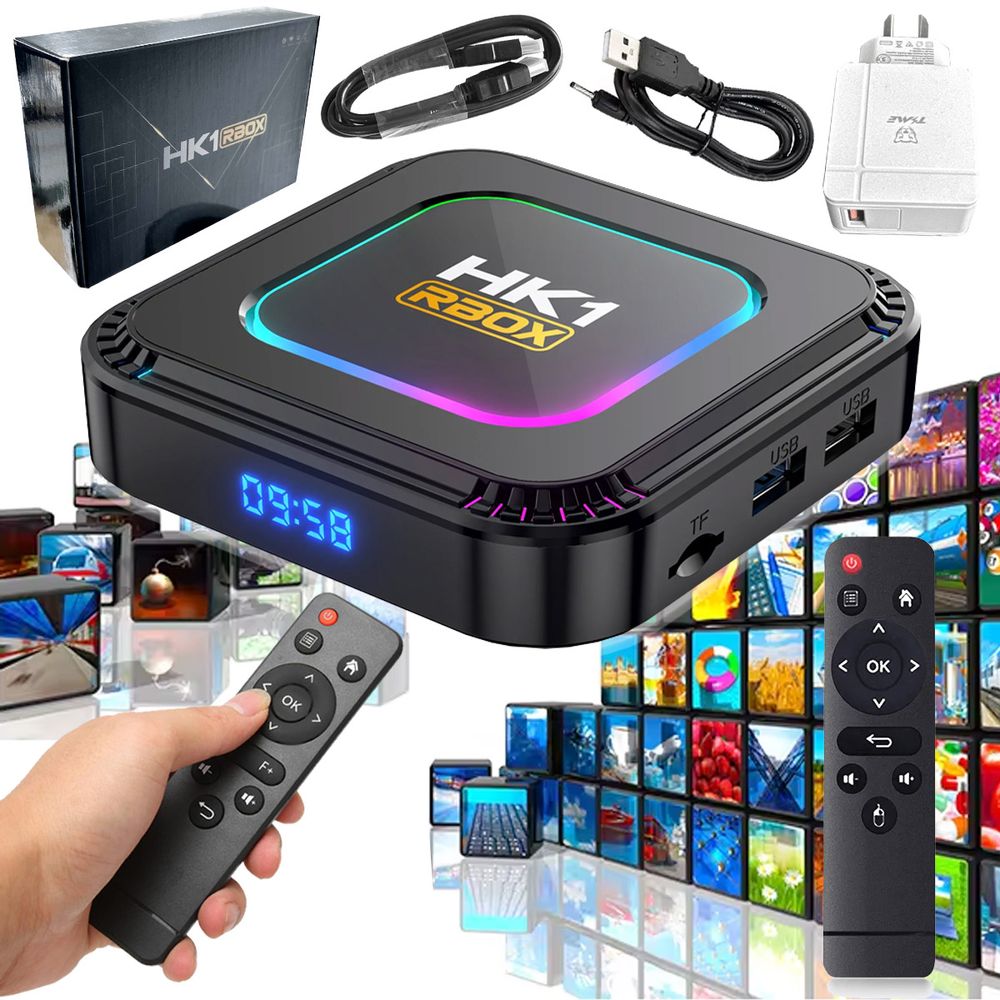 Convertidor HK1 RBOX Full De Smart Tv Box 4k 4gb Ram 32gb Rom Android 13