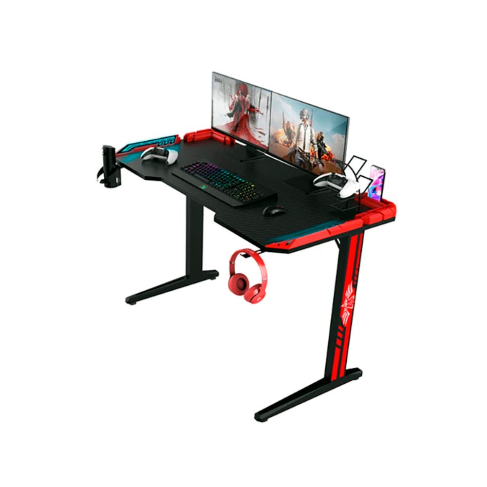 Escritorio Gamer Mesa Led Rgb Spirit Control Remoto