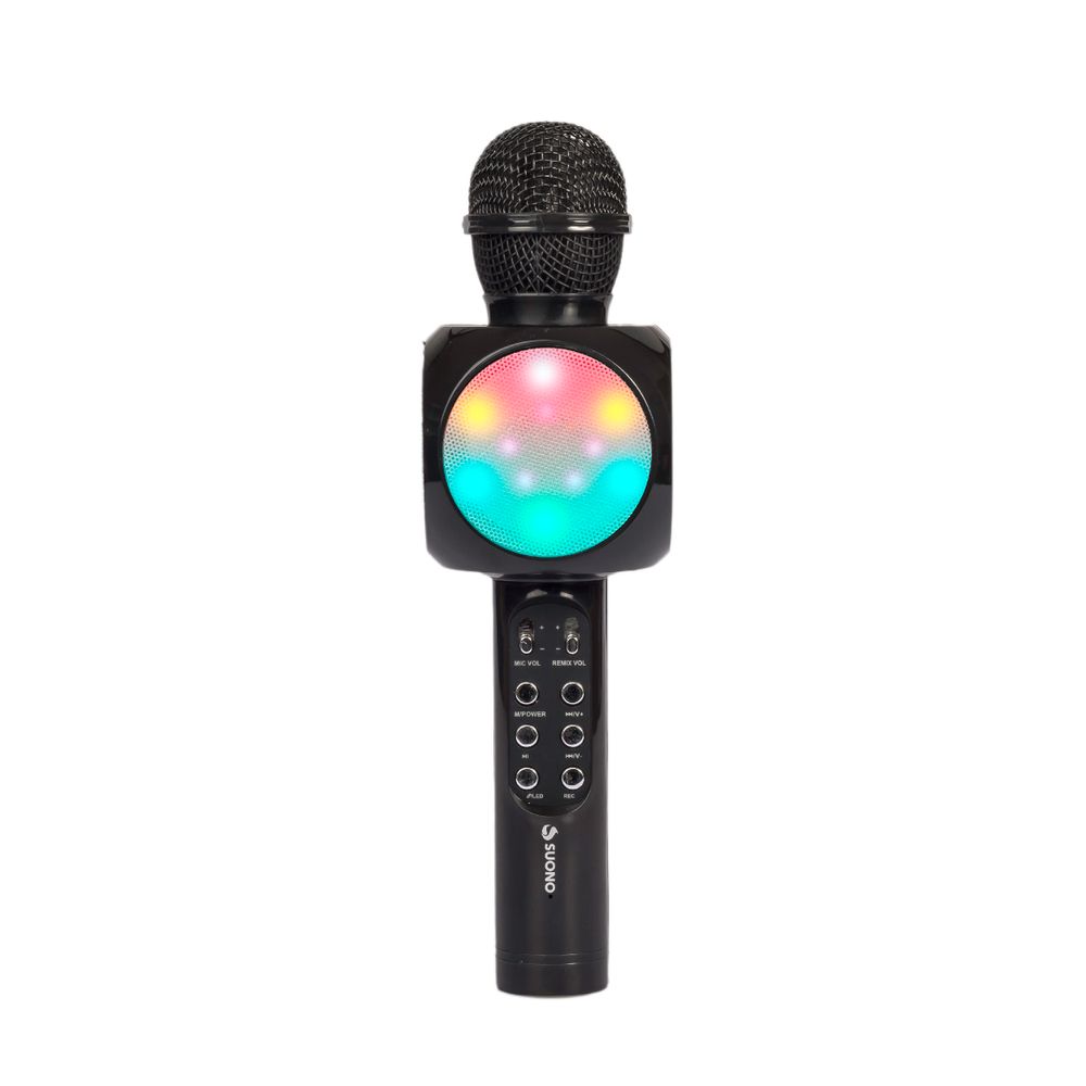 Microfono Bluetooth Parlante Suono Negro