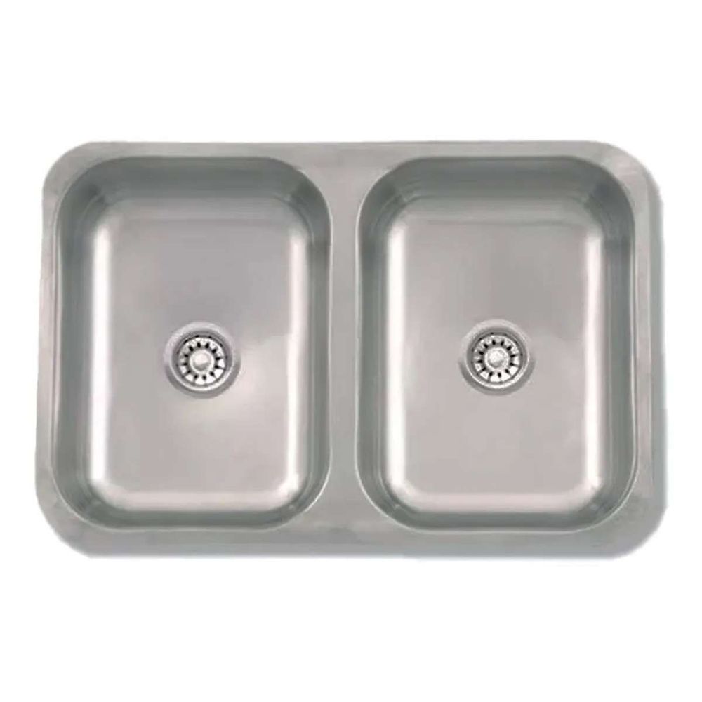 Bacha Cocina DOBLE Ariel 4315S Acero Inoxidable AISI 430