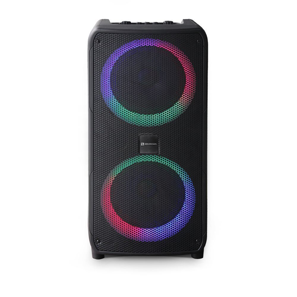 Bafle Potenciado BOOM-8 Ken Brown Woofer 8" Negro