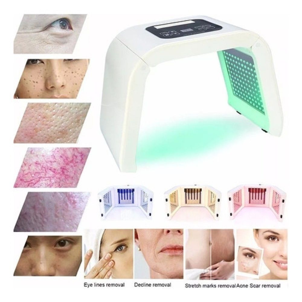 Cabina led Terapia Facial y Corporal Pdt 7 Colores Luminoterapia ...