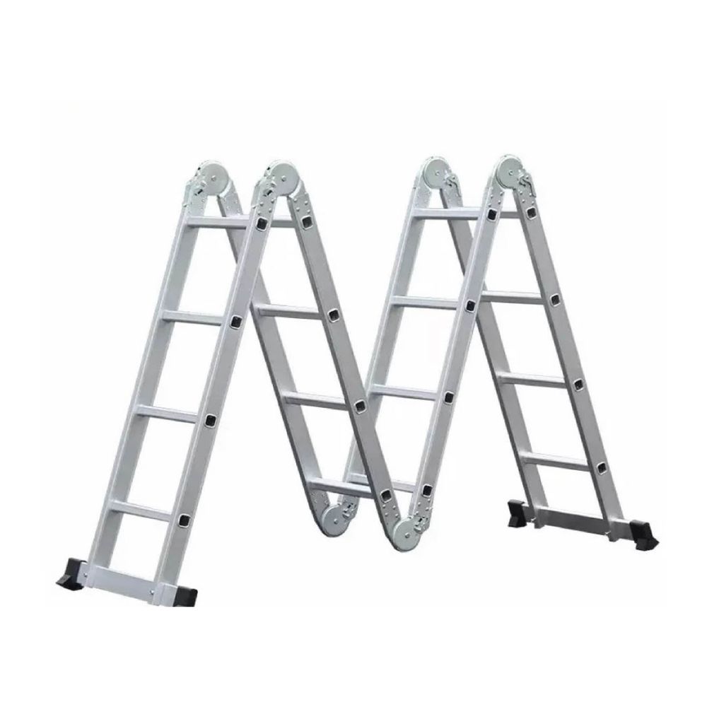 Escalera Grande Plegable De Aluminio Multifunción Articulada