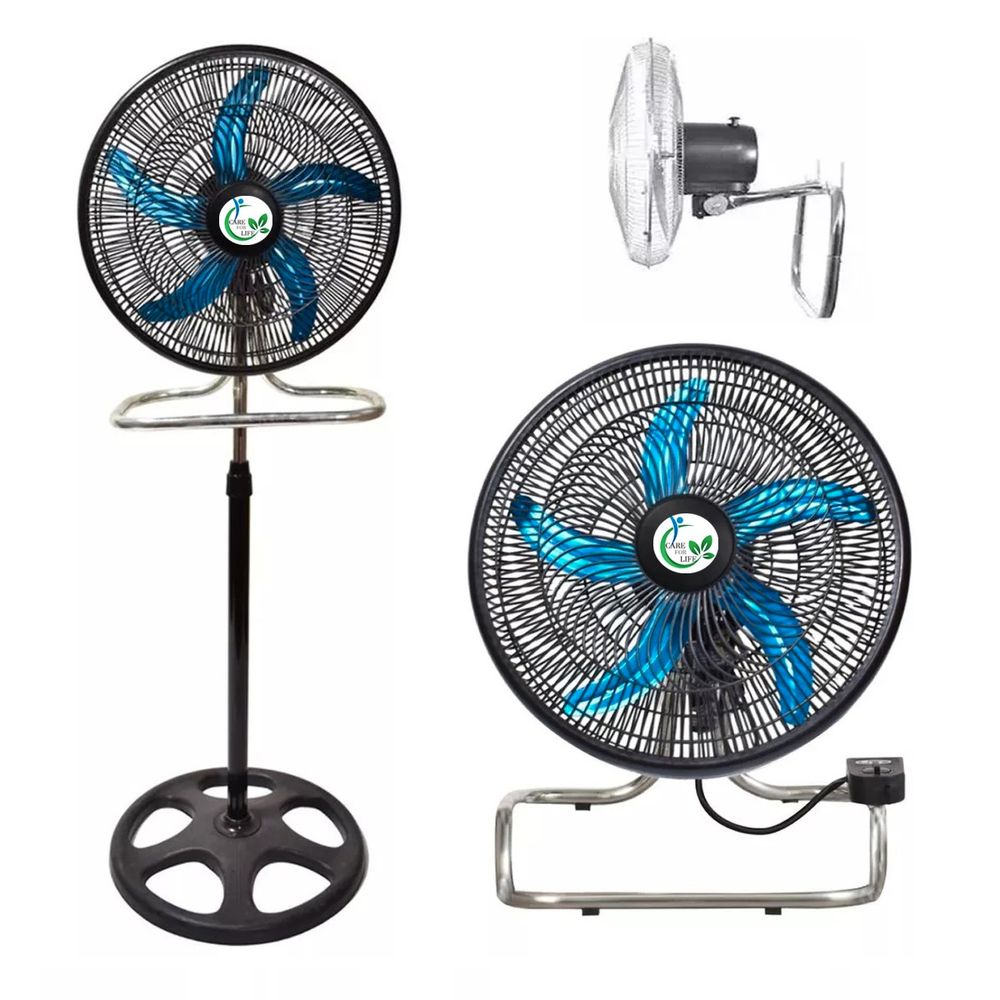 Ventilador 3 en 1 Pie Turbo Pared Hytoshy