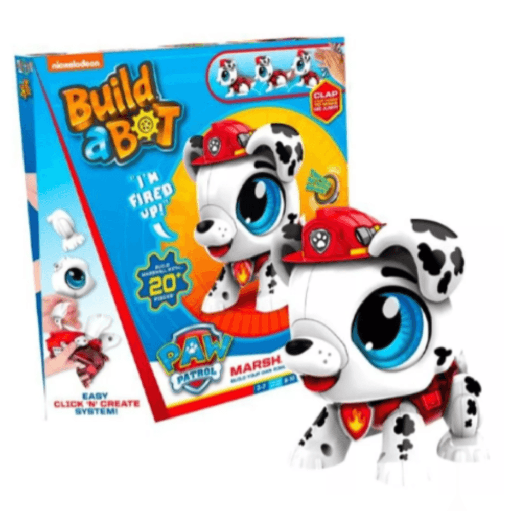 Build A Bot Paw Patrol Robot Interactivo. Marshall