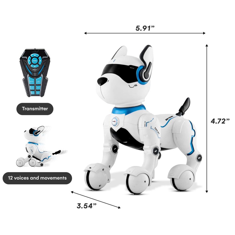 Top Race Robot Dog – Robot Dog para niños – Robot