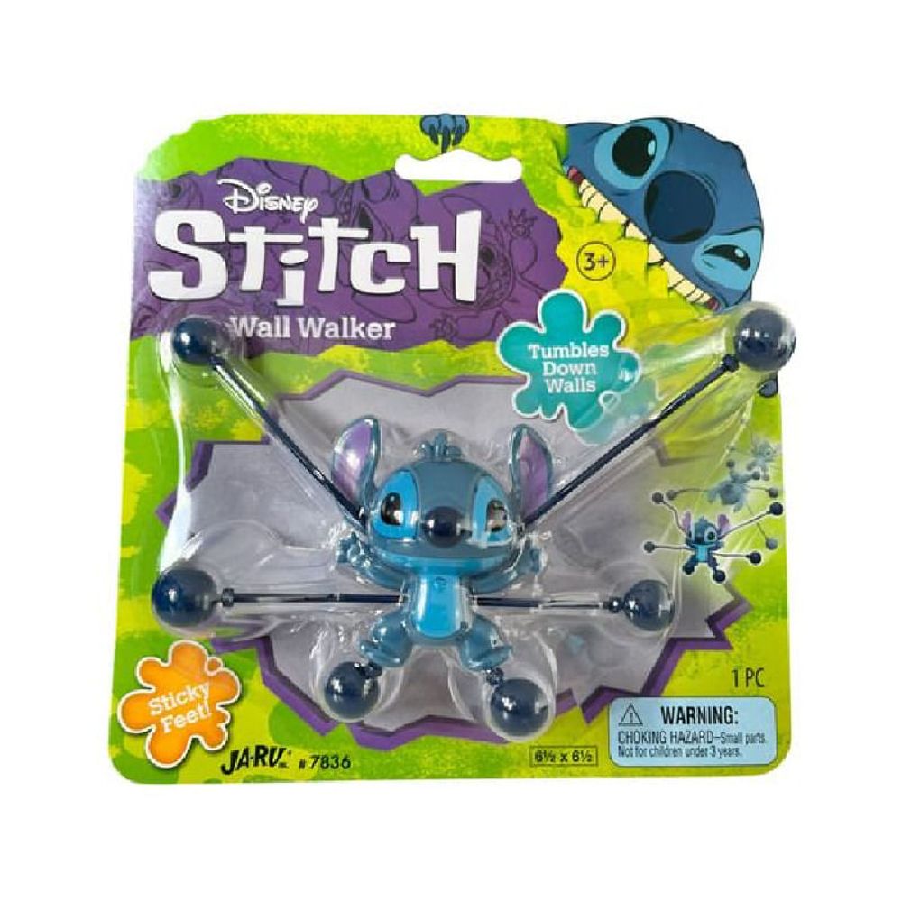 Muñeco Stitch Wall Walker Sticky Feet 7836