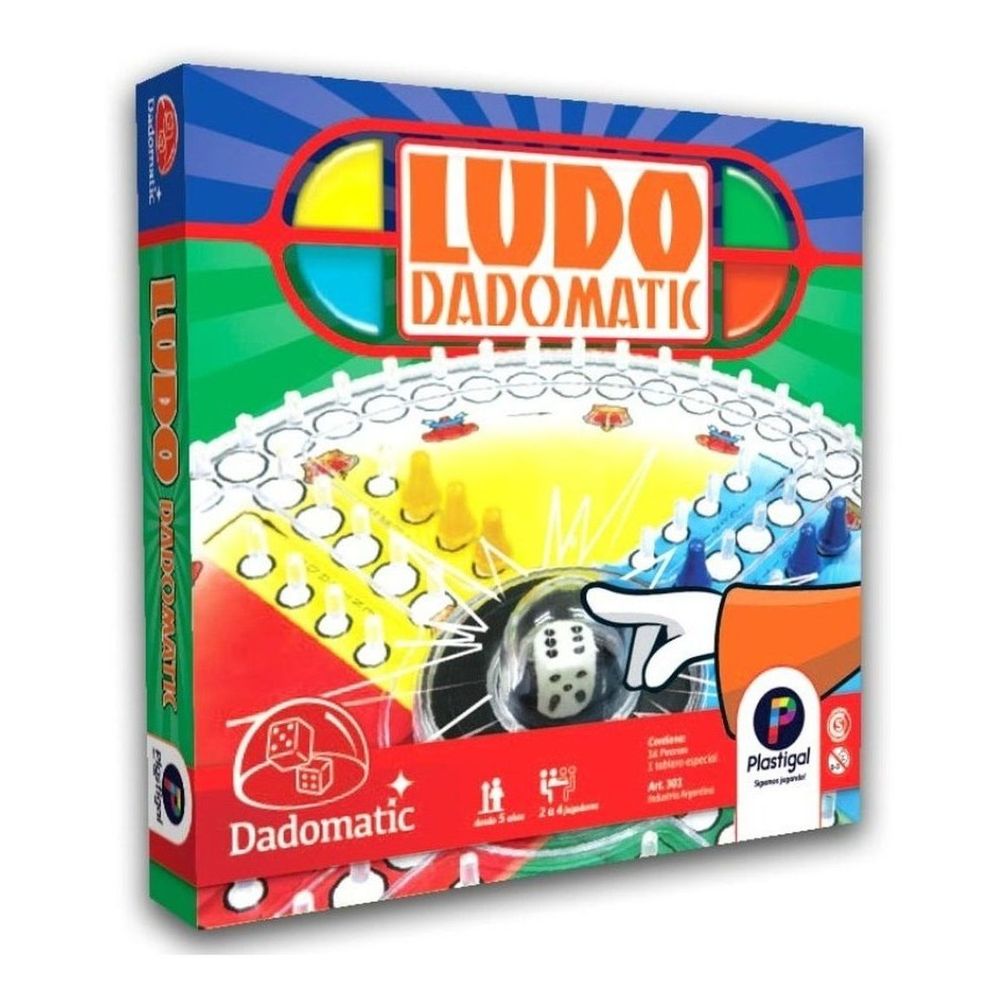 Juego Royal Ludo Dadomatic De Mesa Nupro