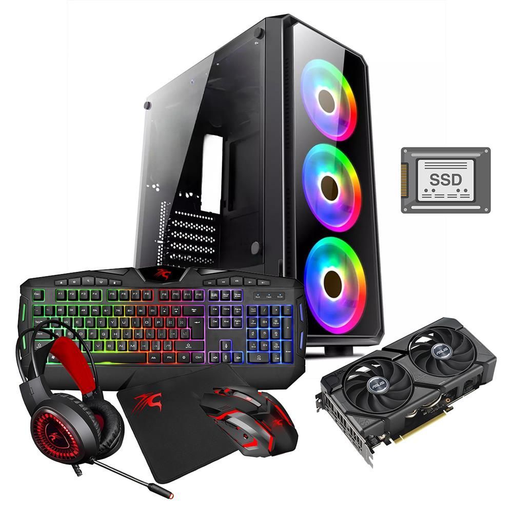Pc Armada Gamer Intel I7-14700 16gb Ssd 960gb Rtx4060 80plus Teclado ...