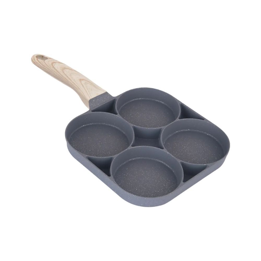 Sartén De Cocina Multifunción 4 En 1 Con Divisiones Huevos Benabi