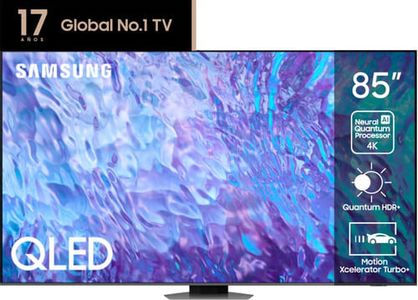 Smart TV 4K QLED Samsung 85” QN85Q70AAGCZB