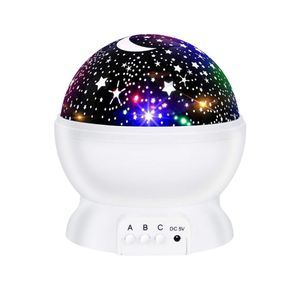 Velador Luz De Noche Proyector De Estrellas Giratorio Negro Dinax DX-DREAMLAMP