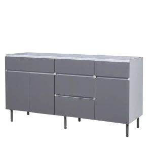 Bajomesada 1.60m 3 puertas 3 cajones Tables Nevado-Everest